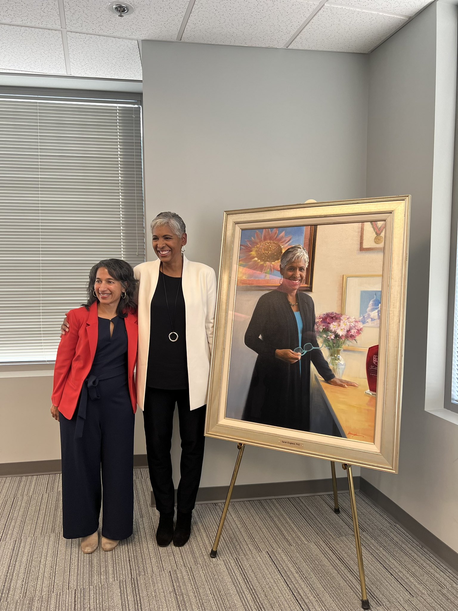 Portrait of Dr. Sarah England Unveiled - Obstetrics & Gynecology