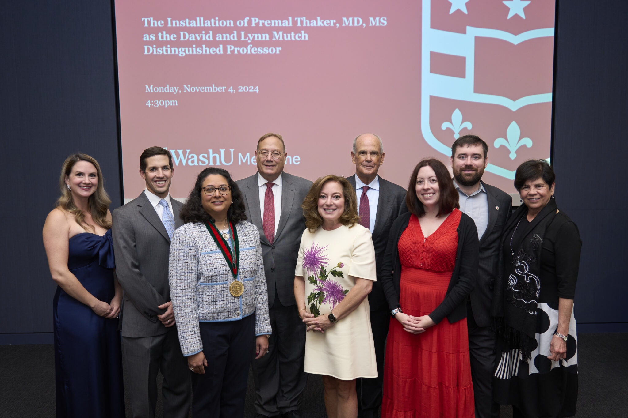 The Installation of Dr. Thaker as the David and Lynn Mutch ...