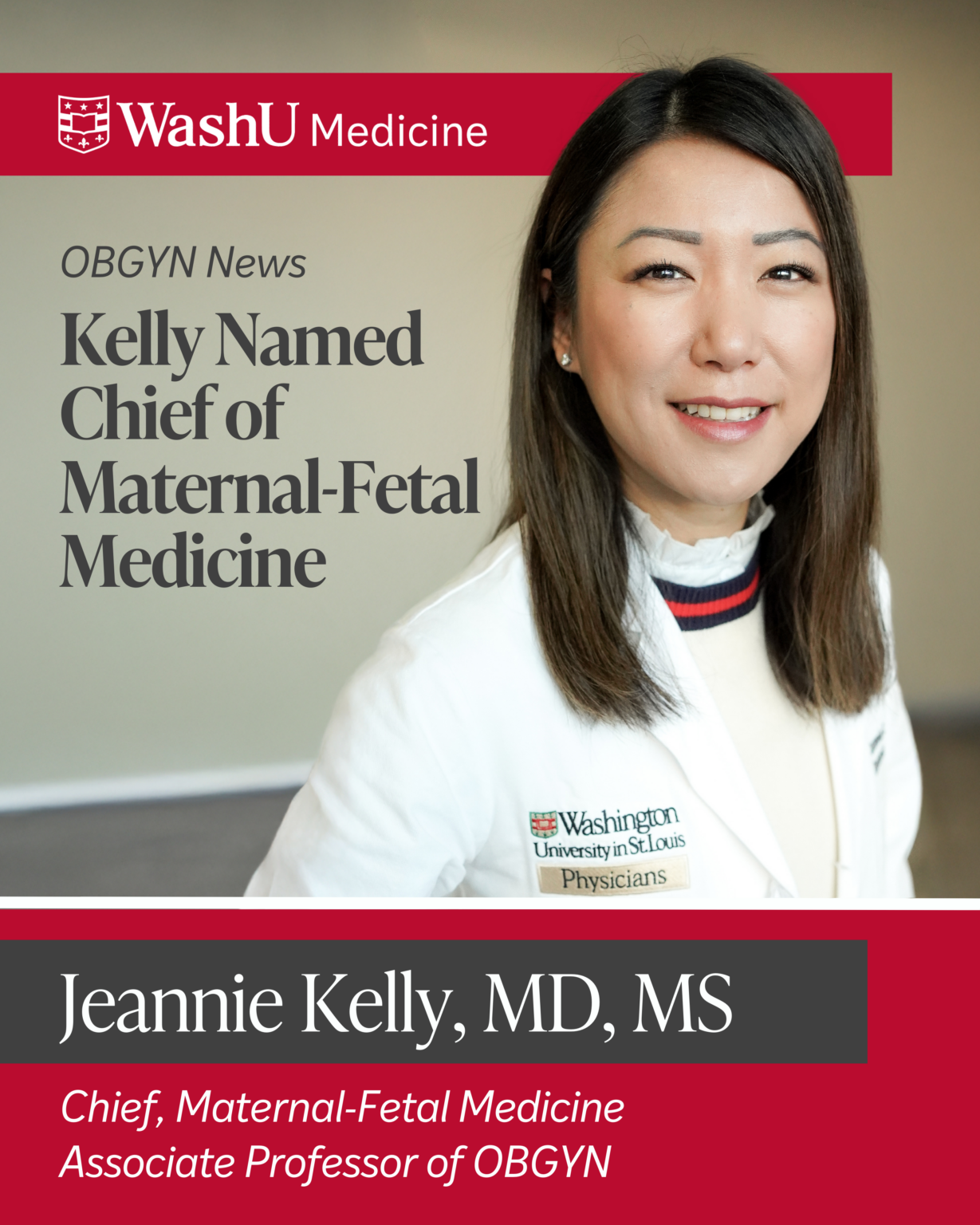 Kelly appointed Chief, Division of Maternal-Fetal Medicine & Ultrasound ...