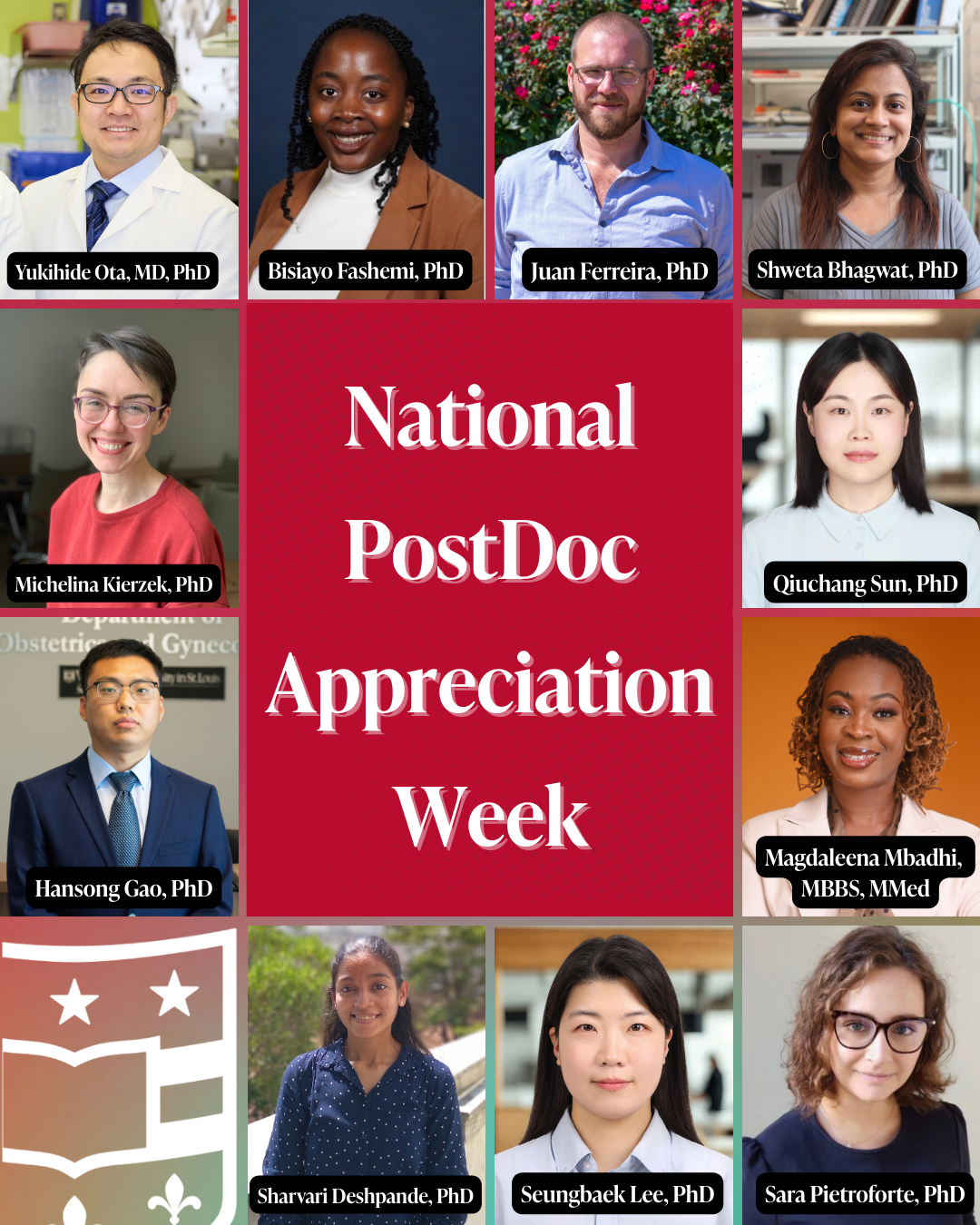 Happy National PostDoc Appreciation Week! - Obstetrics & Gynecology