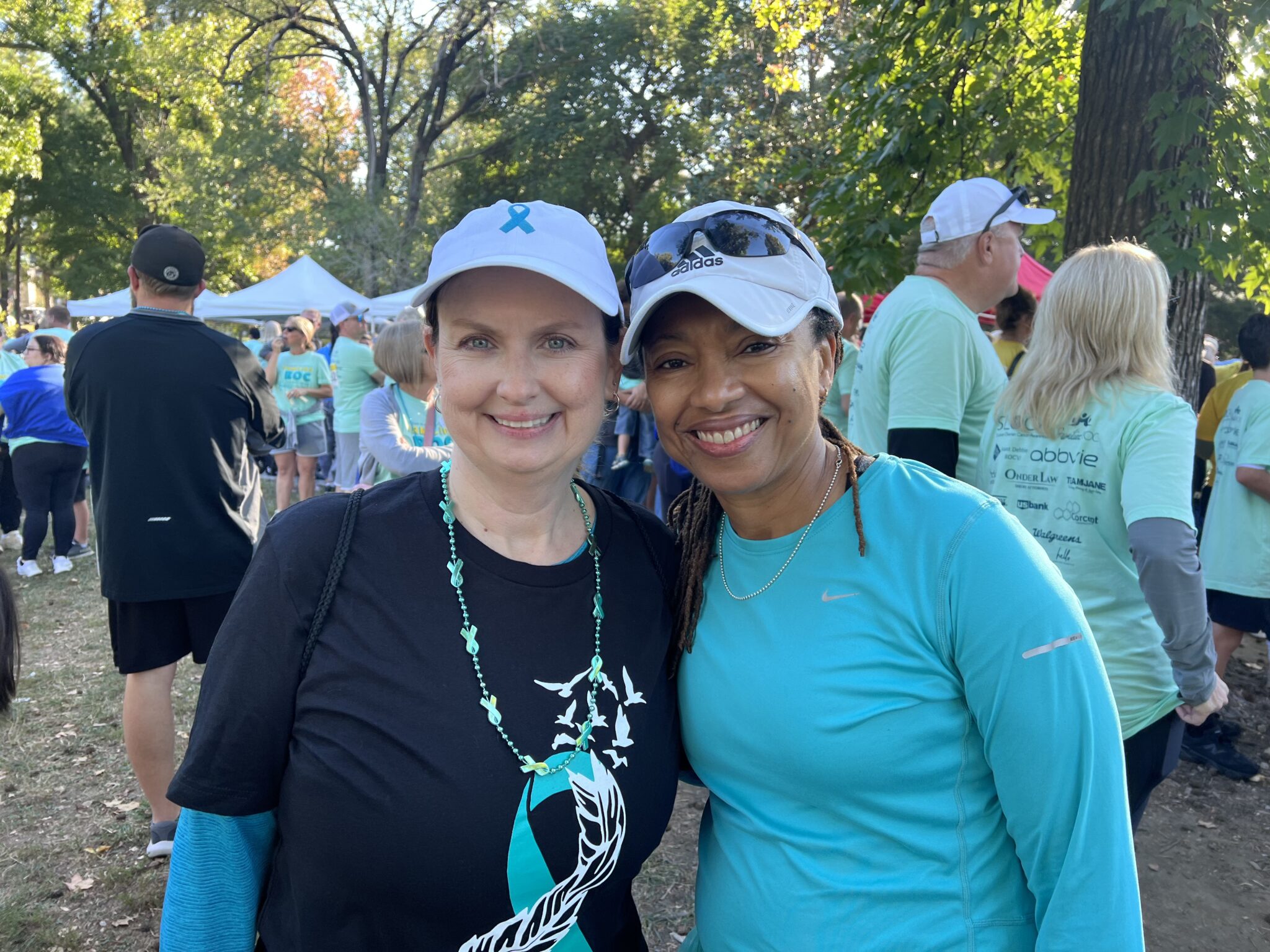 Team Shake Your Teal Feathers Runs for Ovarian Cancer Research ...
