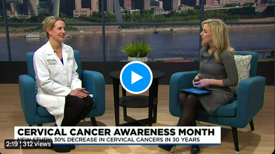 Dr. Hagemann on KMOV for Cervical Cancer Awareness Month - Obstetrics ...