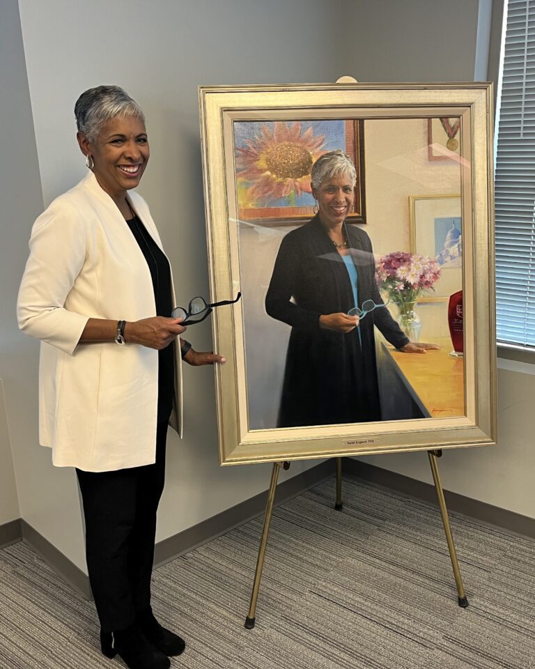 Portrait of Dr. Sarah England Unveiled - Obstetrics & Gynecology
