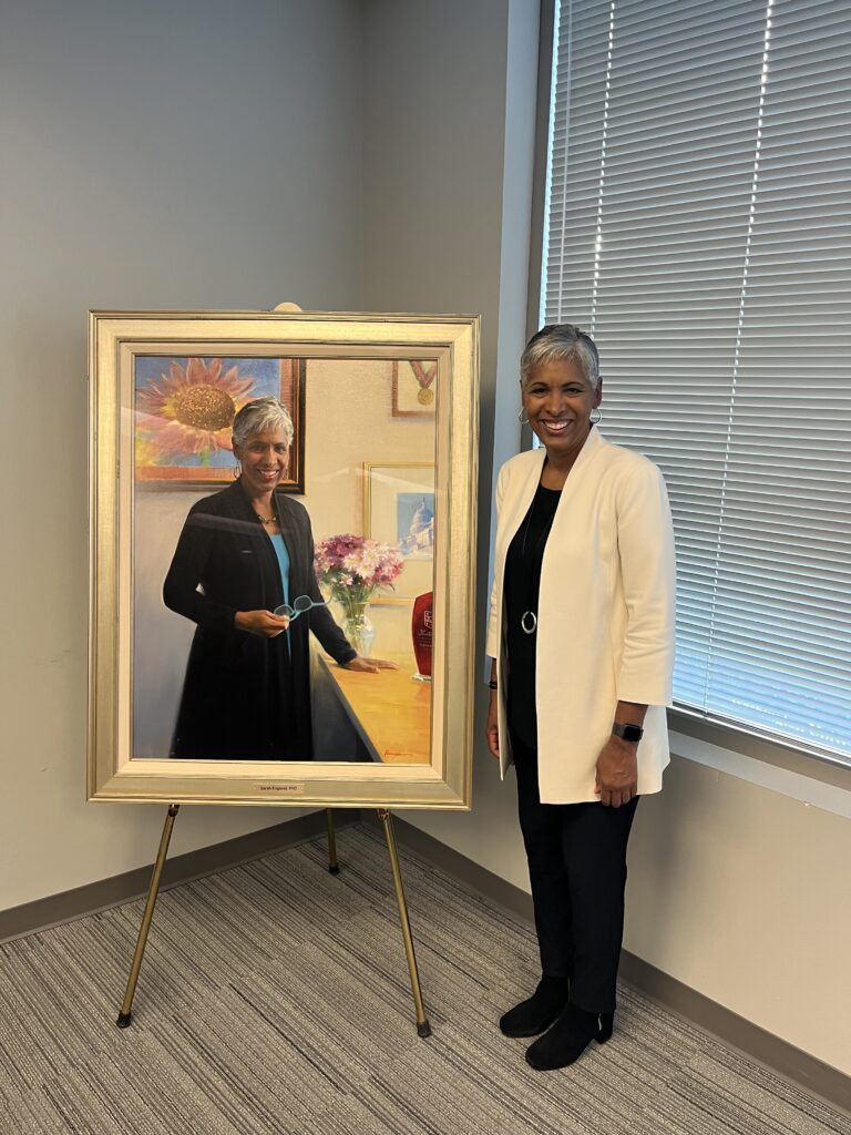 Portrait of Dr. Sarah England Unveiled - Obstetrics & Gynecology
